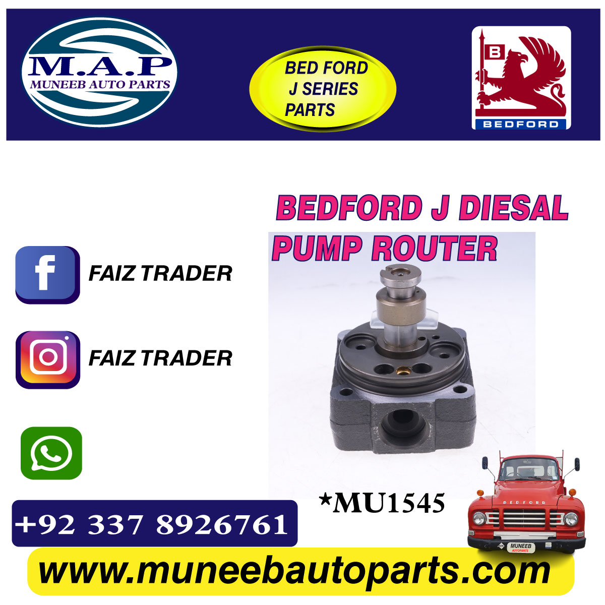 bed ford diesel pump head router – Muneeb Auto Parts
